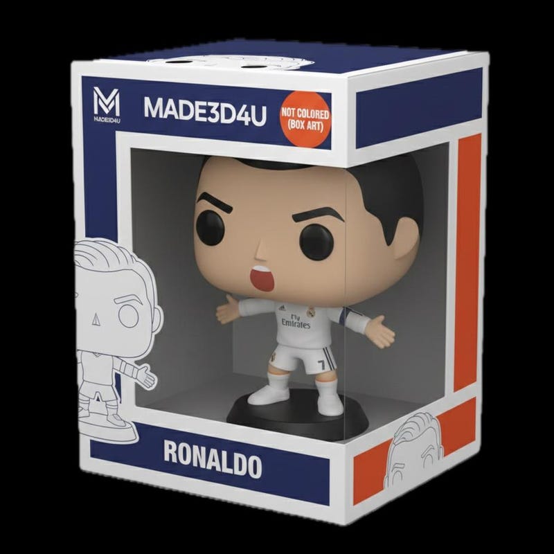 Ronaldo Figurine - Etsy