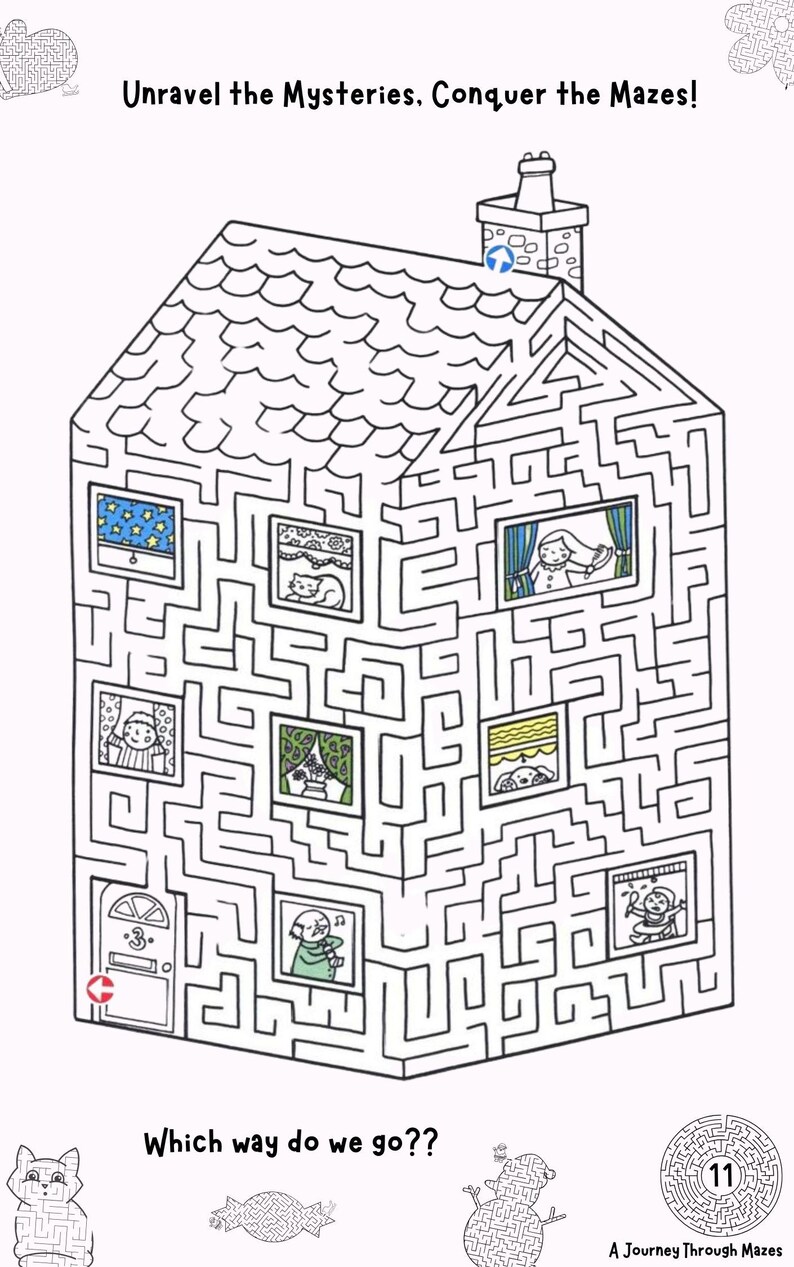 Printable Mazes for Kids – Easy PDF Worksheets – Fun Activities for ...
