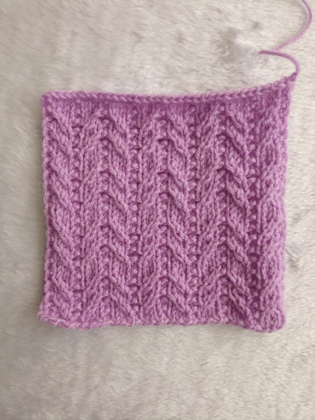 KNITTING PATTERN "lavender", Knit Pattern, Knitting Pattern, Pdf Knit ...