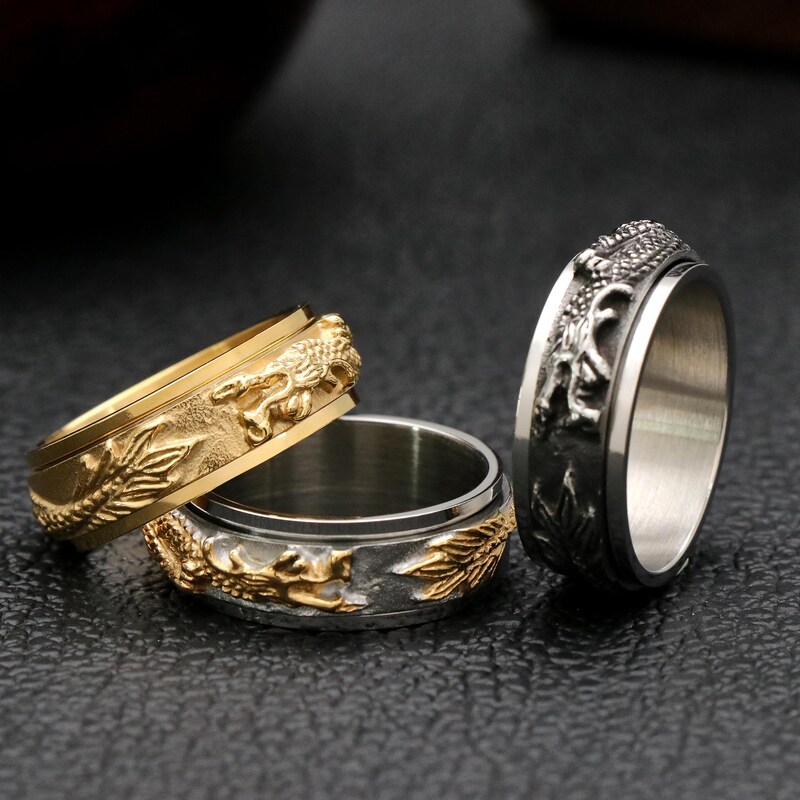 Dragon Ring - Etsy