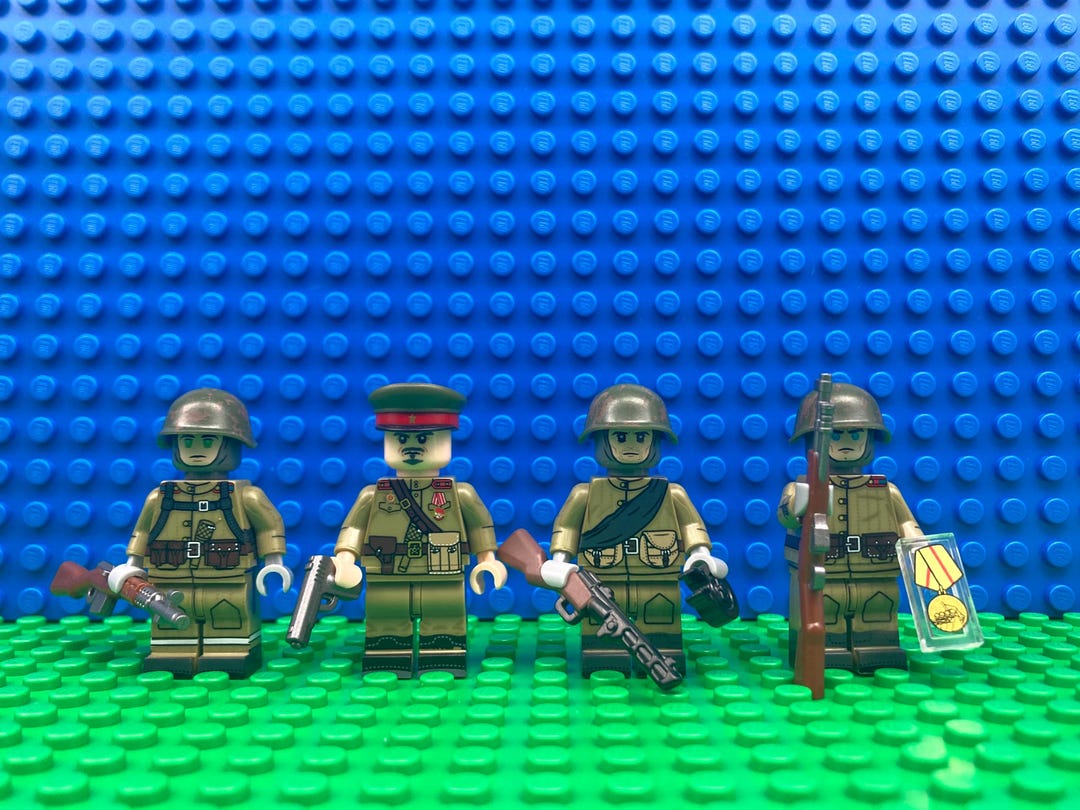 WW2 4 Man Soviet Union Soldier Pack - Etsy