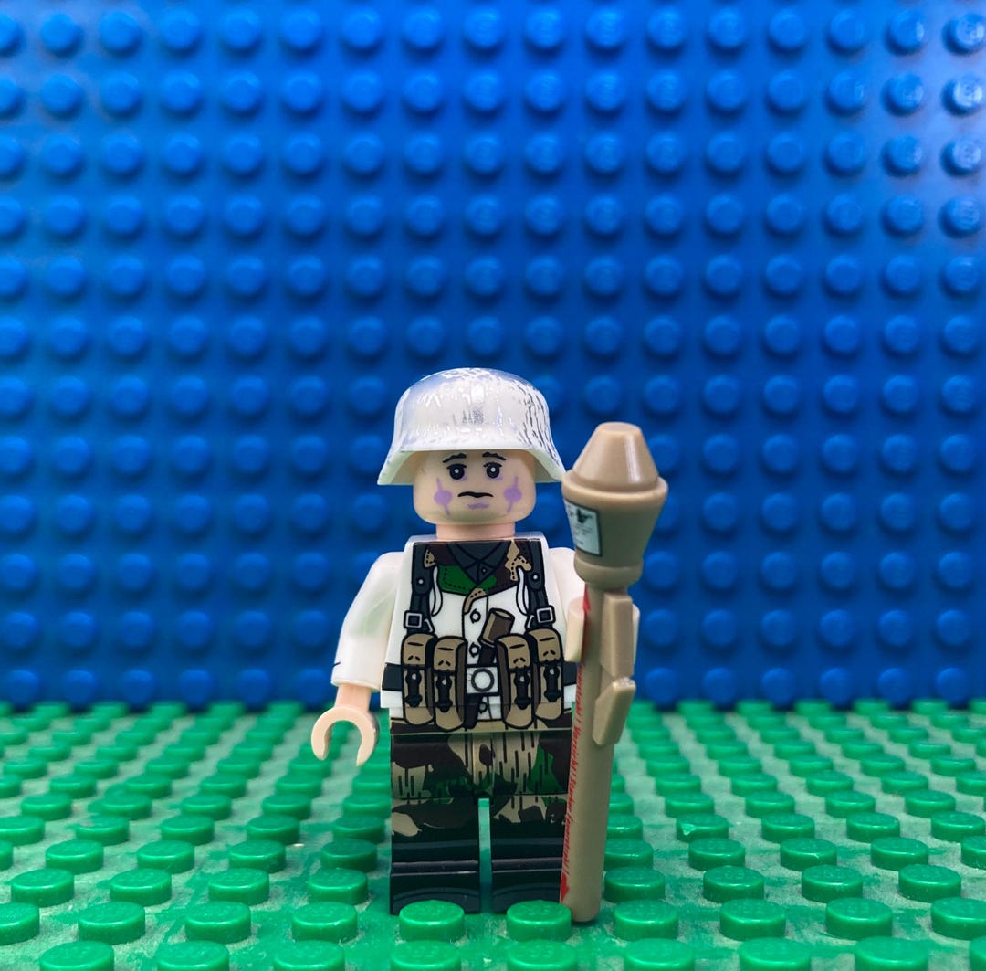 WW2 German Riflemen With Snow Camo Print and Panzerfaust - Etsy