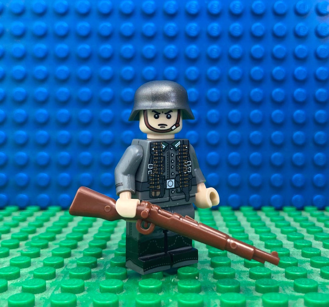 WW2 German Riflemen With Plain Grey Camo Print - Etsy