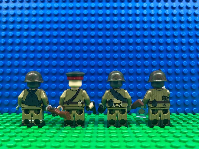 WW2 4 Man Soviet Union Soldier Pack - Etsy