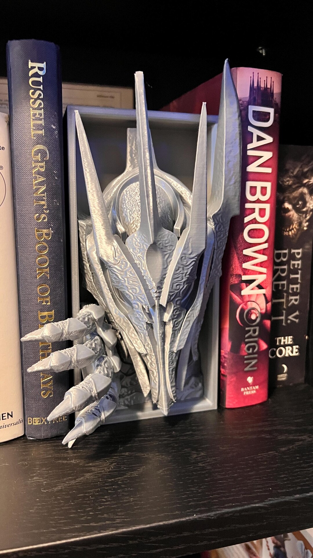 Lord of the Rings Sauron Book Nook 3D Printed Middle-earth Inspired ...