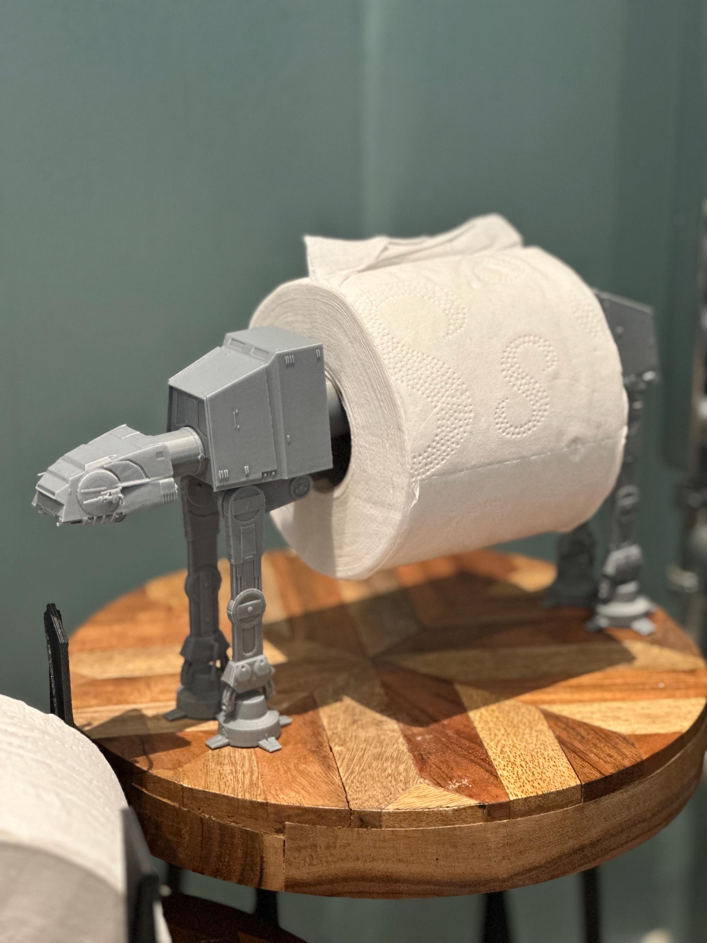 Star Wars ATAT Toilet Roll Holder Bathroom & Toilet Organiser ATAT ...