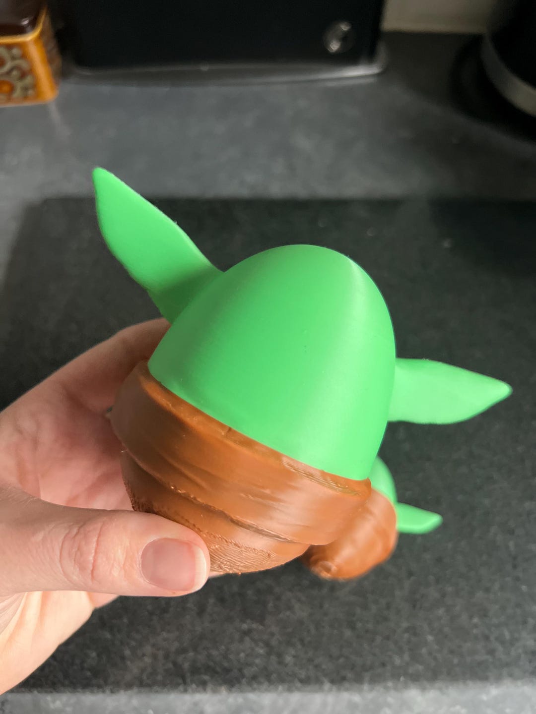 Baby Yoda Easter Egg 3D Printed, Grogu Easter Gift, Star Wars Easter ...