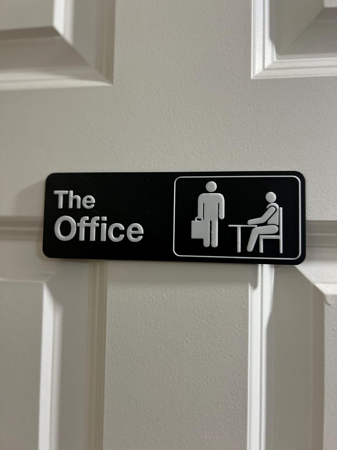 The Office 3D Wall Art, Funny Office Desk Sign, Dunder Mifflin TV Show ...