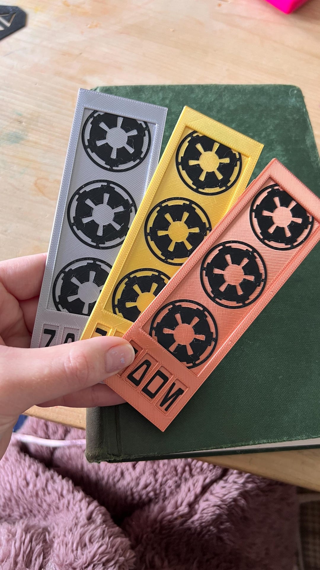 Star Wars Imperial Credits Bookmark | 3D Printed Galactic Currency Page ...