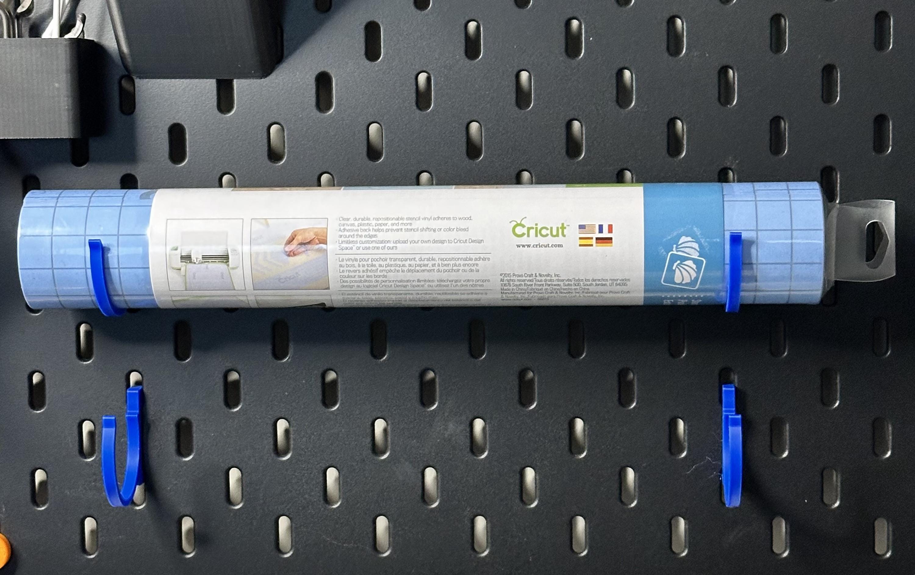 Vinyl & Sticker Roll Holder Mount for IKEA SKADIS - Skadis or UPPSPEL ...