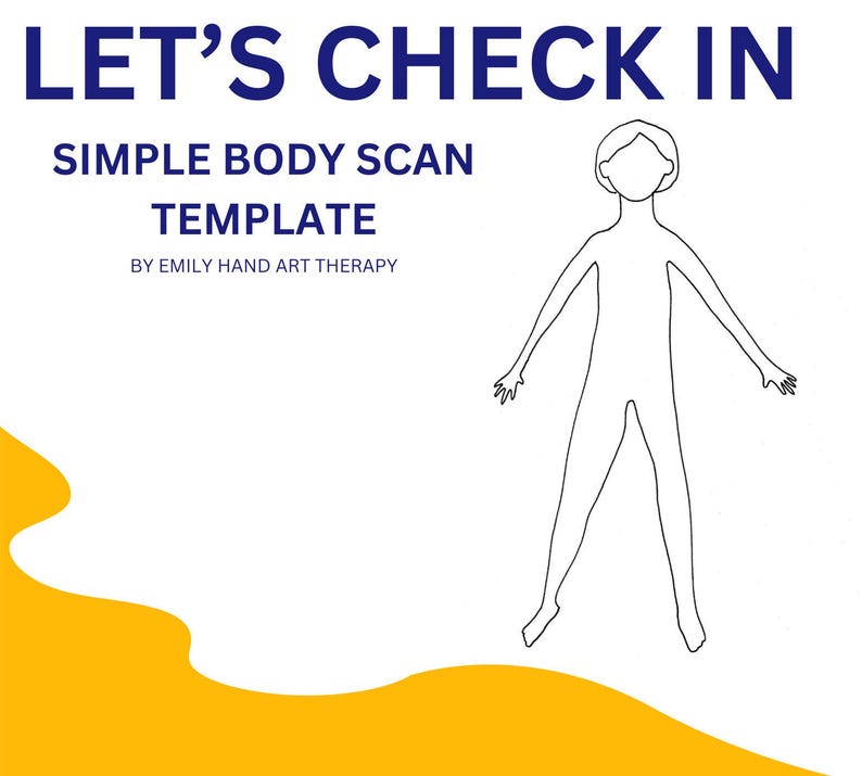Body Scan Template - Etsy
