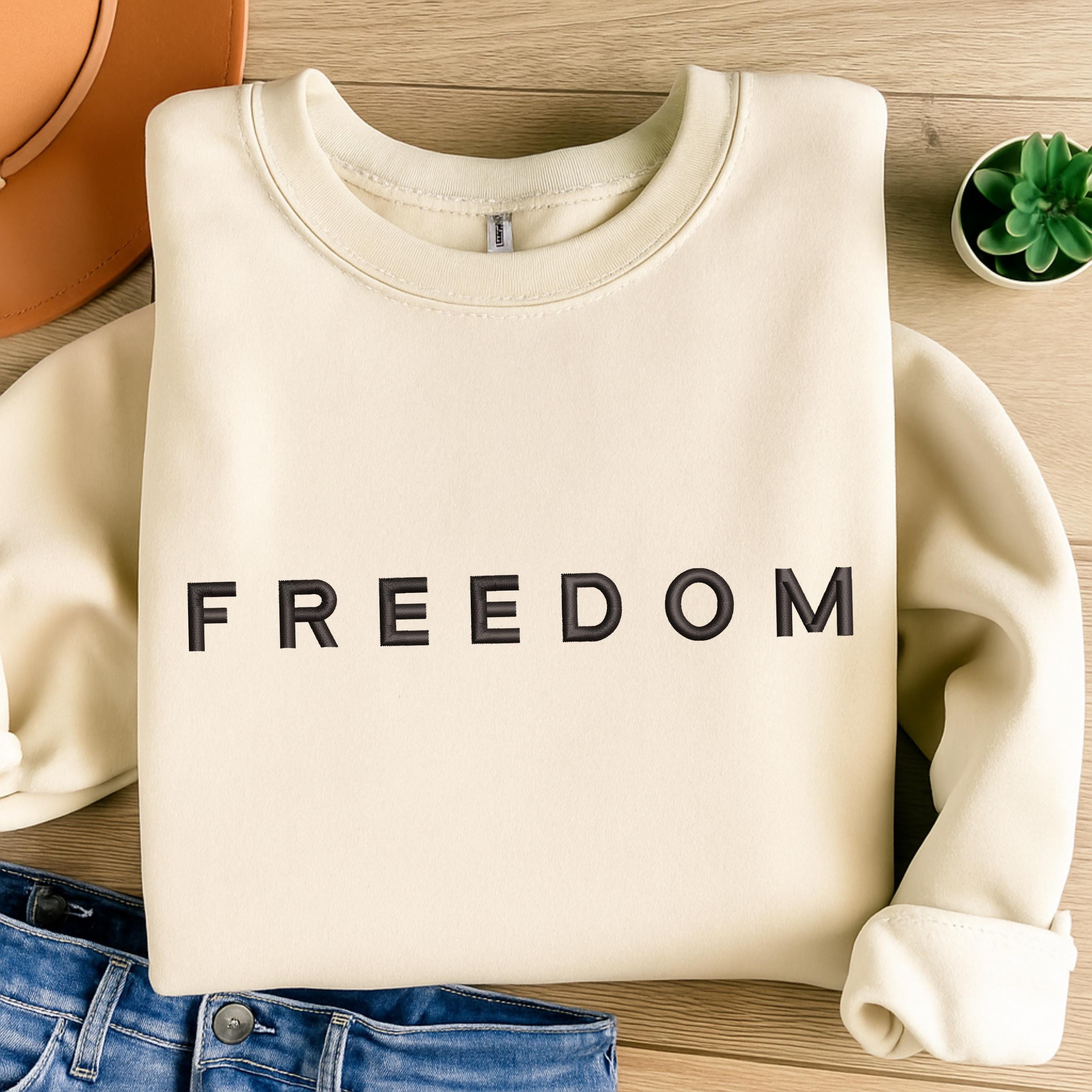 Freedom Embroidery Design: Charlie Kirk Embroidery File, MAGA Merch, 8 ...