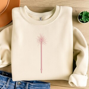 Glinda Wand Embroidery, Wicked: for Good Embroidery, Team Glinda Crown ...