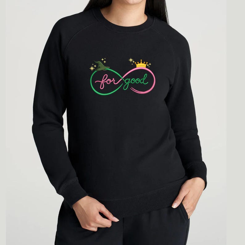 Wicked Elphaba Glinda Design, for Good Quote Design, Wicked Musical ...