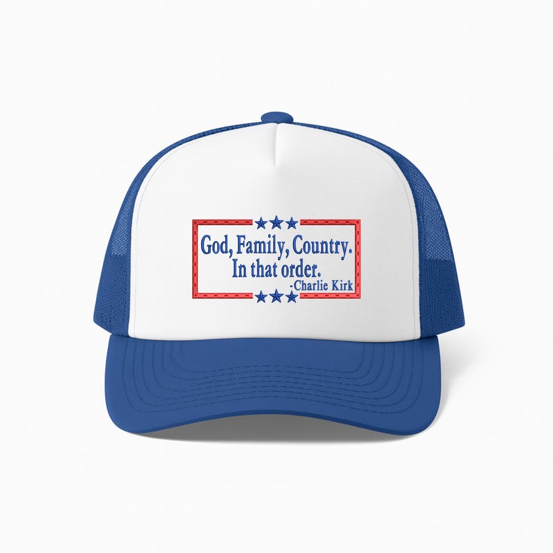 God Family Country Embroidery Design: MAGA American (instant Download ...