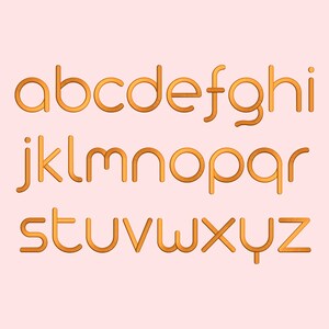 3D Puff Font Embroidery Design, Puff Embroidery Font, Uppercase and ...