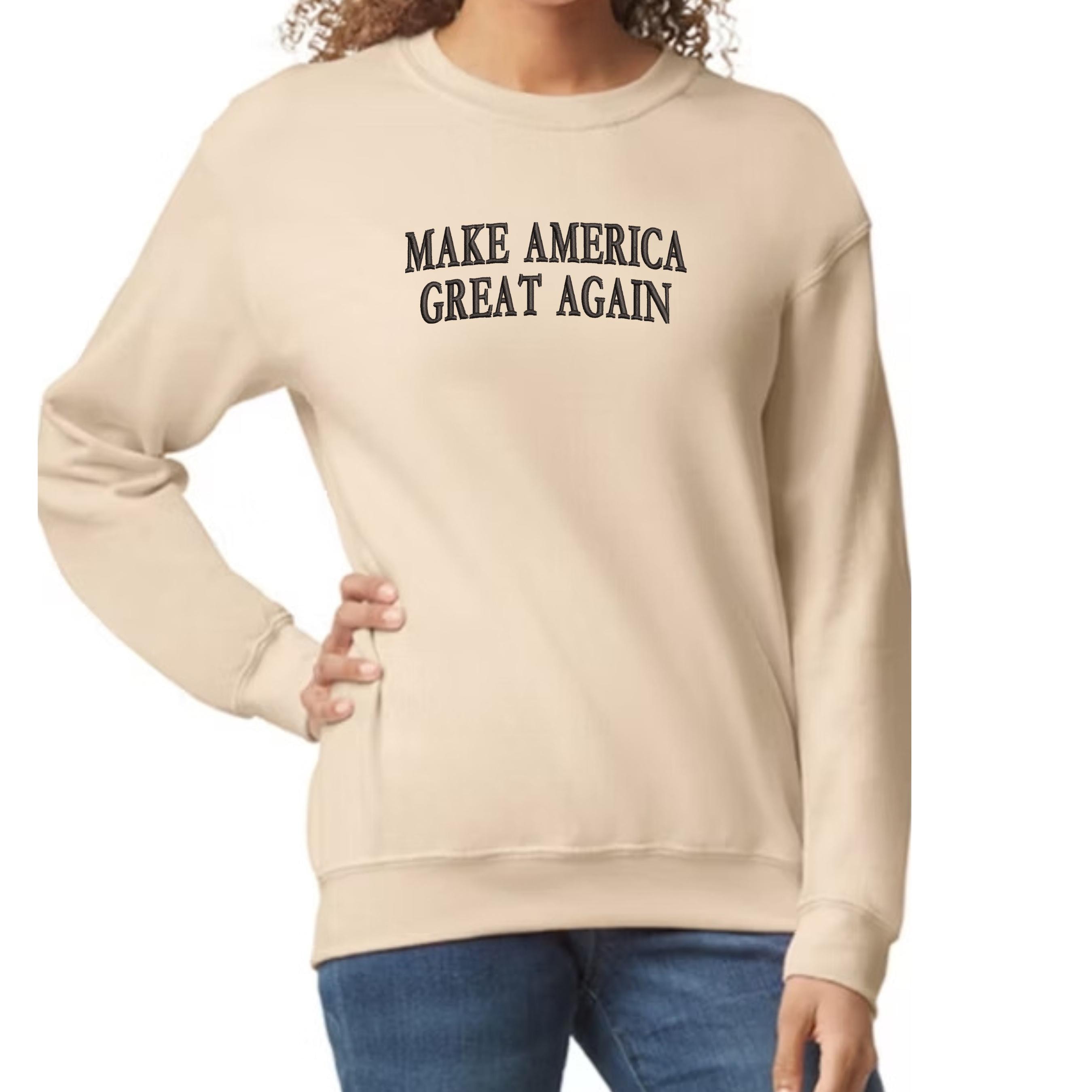 MAGA Embroidery Design, Make America Great Again Embroidery File, 5 ...