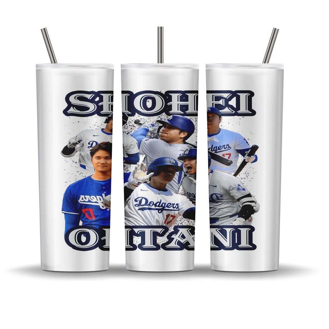Shohei Ohtani Tumbler 20oz Wrap Design, Limited Edition, Baseball Mug ...