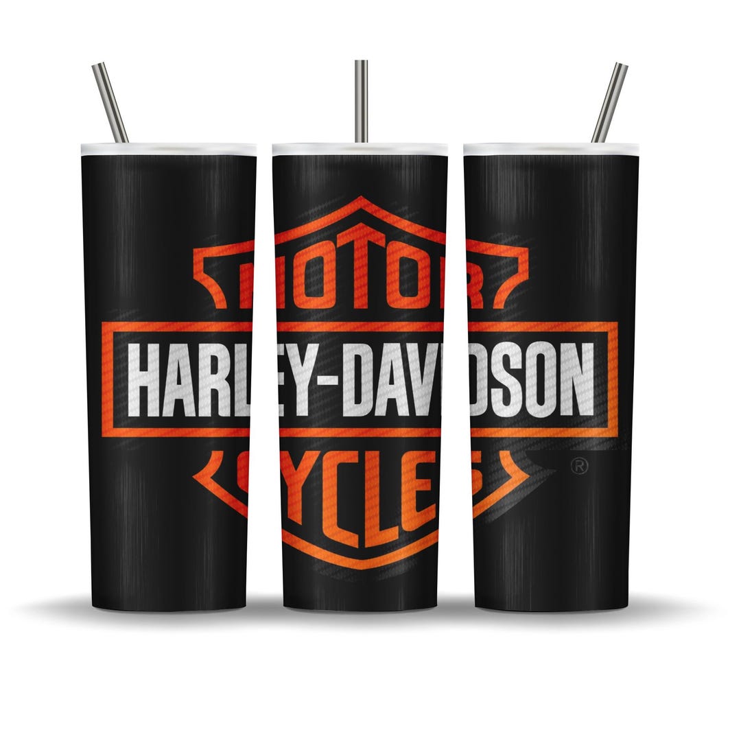 Motorcycle Tumbler Wrap, Seamless Motorcycle Wrap Tumbler, 20oz ...