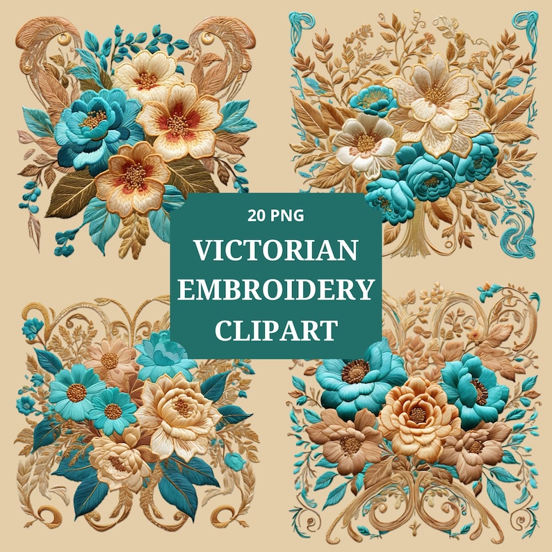 Victorian Embroidery - Etsy