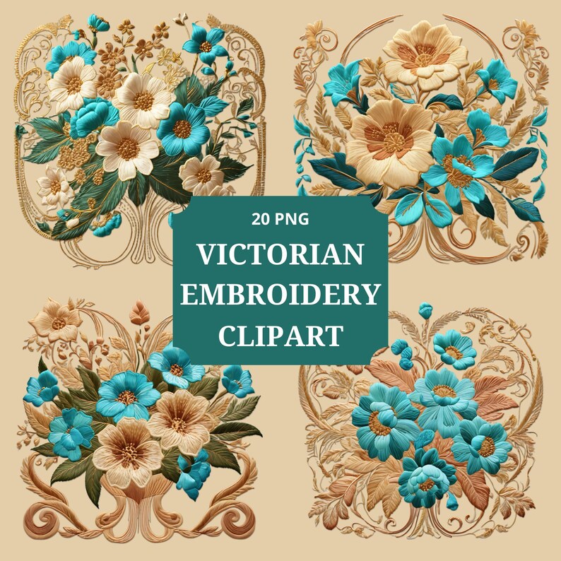 Victorian Embroidery - Etsy