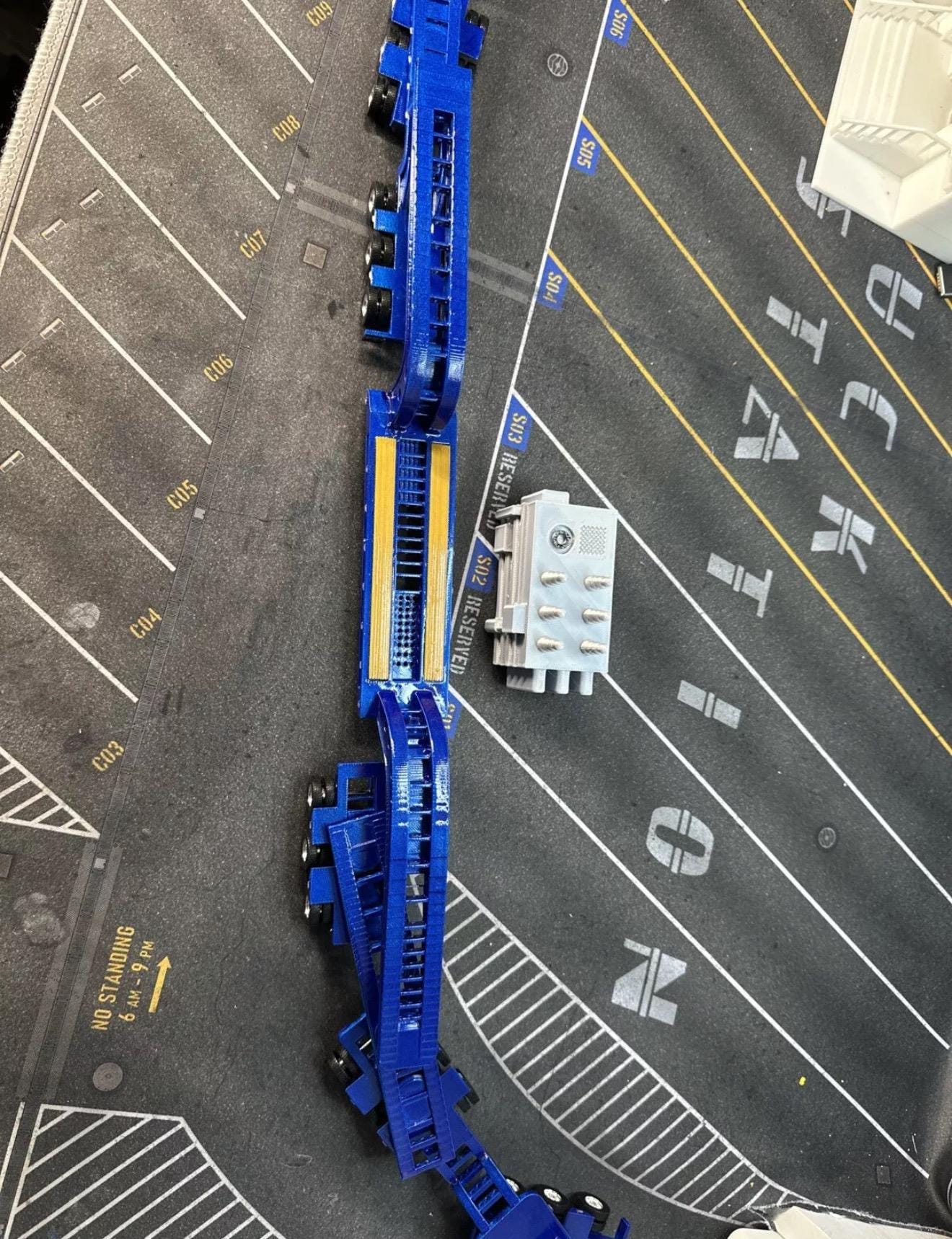 1/64 for DCP Trucks 15 Axle Custom Made Heavy Haul Trailer and ...