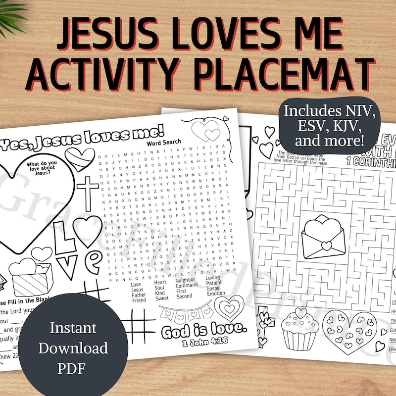 Jesus Loves Me - Etsy