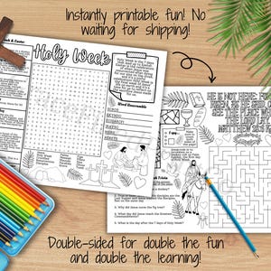 Holy Week Activities for Children Fun Holy Week Sunday School Lesson ...