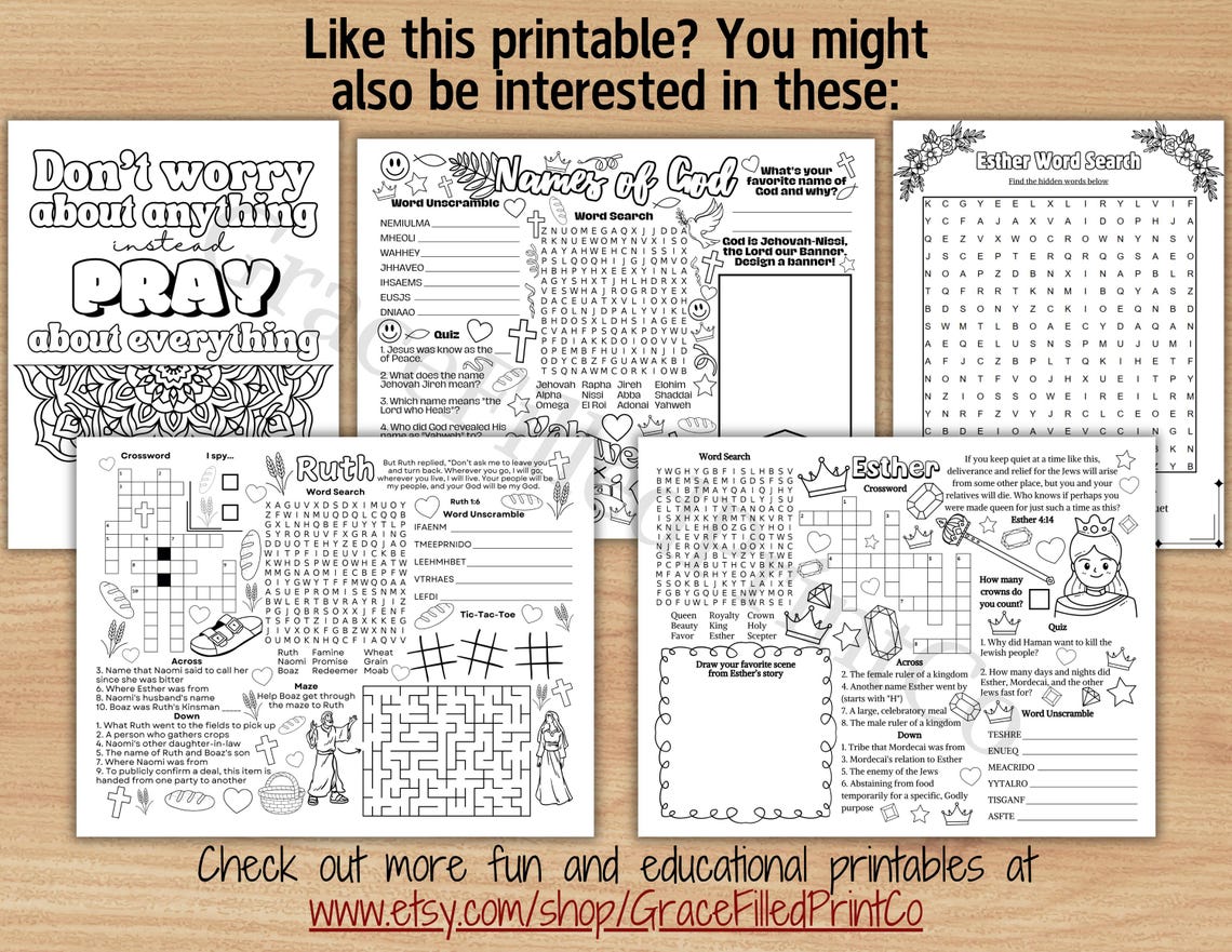 Holy Week Activities for Children Fun Holy Week Sunday School Lesson ...