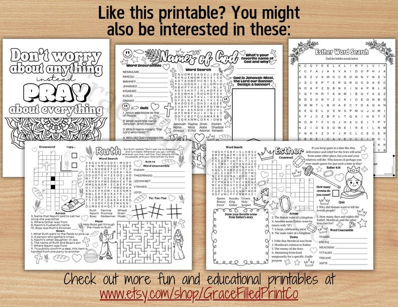 Holy Week Activities for Children Fun Holy Week Sunday School Lesson ...