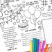 Christian Christmas Activity Sheet | Happy Birthday Jesus Activity Page ...