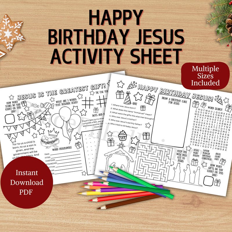 Activity Pages - Etsy