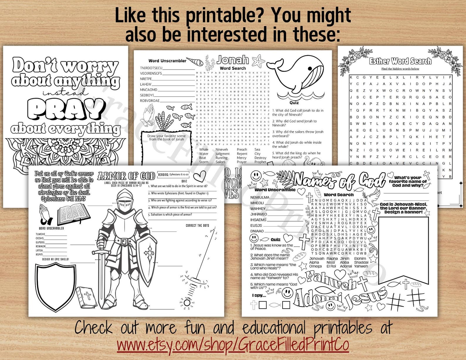 Jesus Loves Me Activity Placemat Christian Activity Sheet Biblical ...