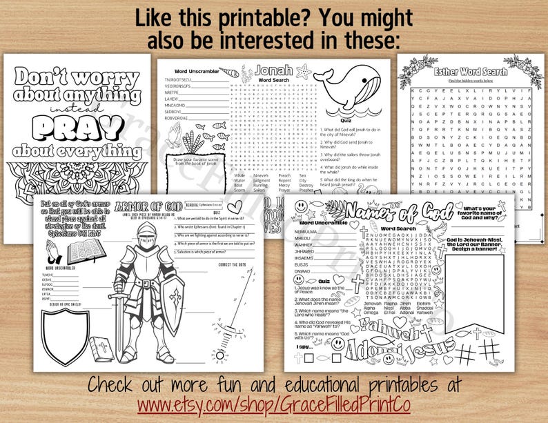 Jesus Loves Me Activity Placemat Christian Activity Sheet Biblical ...