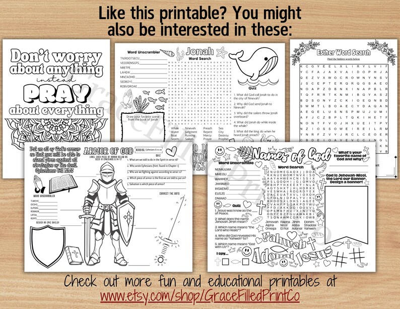 Christian All About Me Sheet: God Made Me Special Printable (PDF) - Etsy