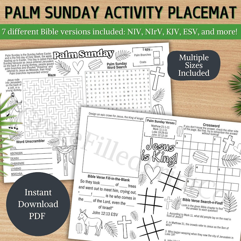 Palm Sunday - Etsy