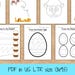30+ Easter Toddler Printable Line Tracing Worksheets Preschool Fine ...