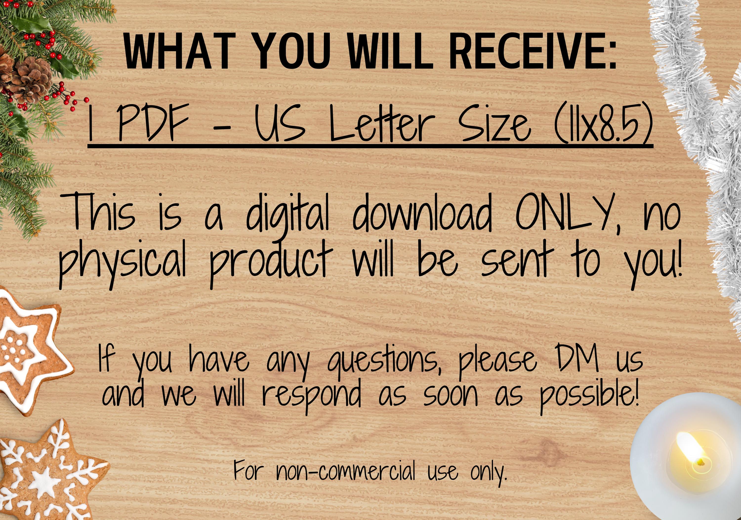 Christian Christmas Activity Placemat for Kids: Printable Biblical ...