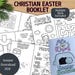 Christian Easter Booklet Easter Story Printable Coloring Sheets Holy ...