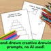 Kids Drawing Prompts: Creative Art & Writing Activity (PDF Printable ...