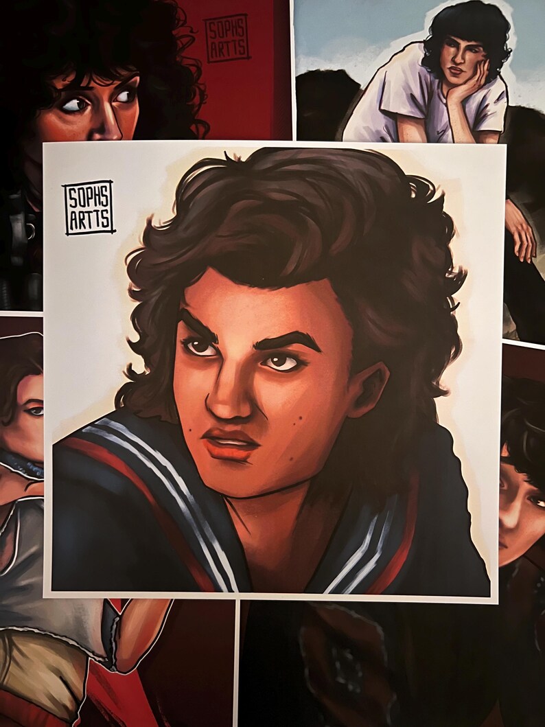 Steve Harrington | Stranger Things | Art Print - Etsy