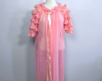 Pink negligee | Etsy