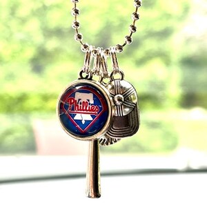 Phillies, Philadelphia Phillies, Baseball, Car Dangle Great Gift for ...