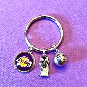 LA Lakers, Los Angeles Lakers, Basketball, Key Chain - Great Gift for ...