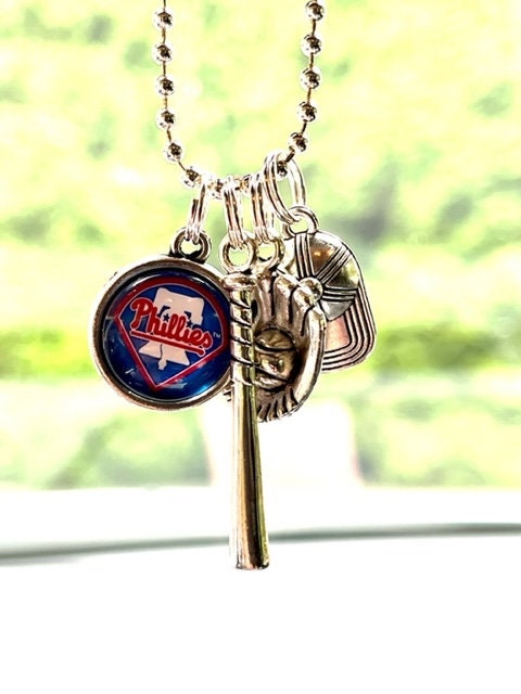 Phillies, Philadelphia Phillies, Baseball, Car Dangle Great Gift for ...