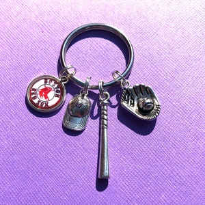 Boston Red Sox, Red Sox, Baseball, Key Chain - Great Gift for Any ...