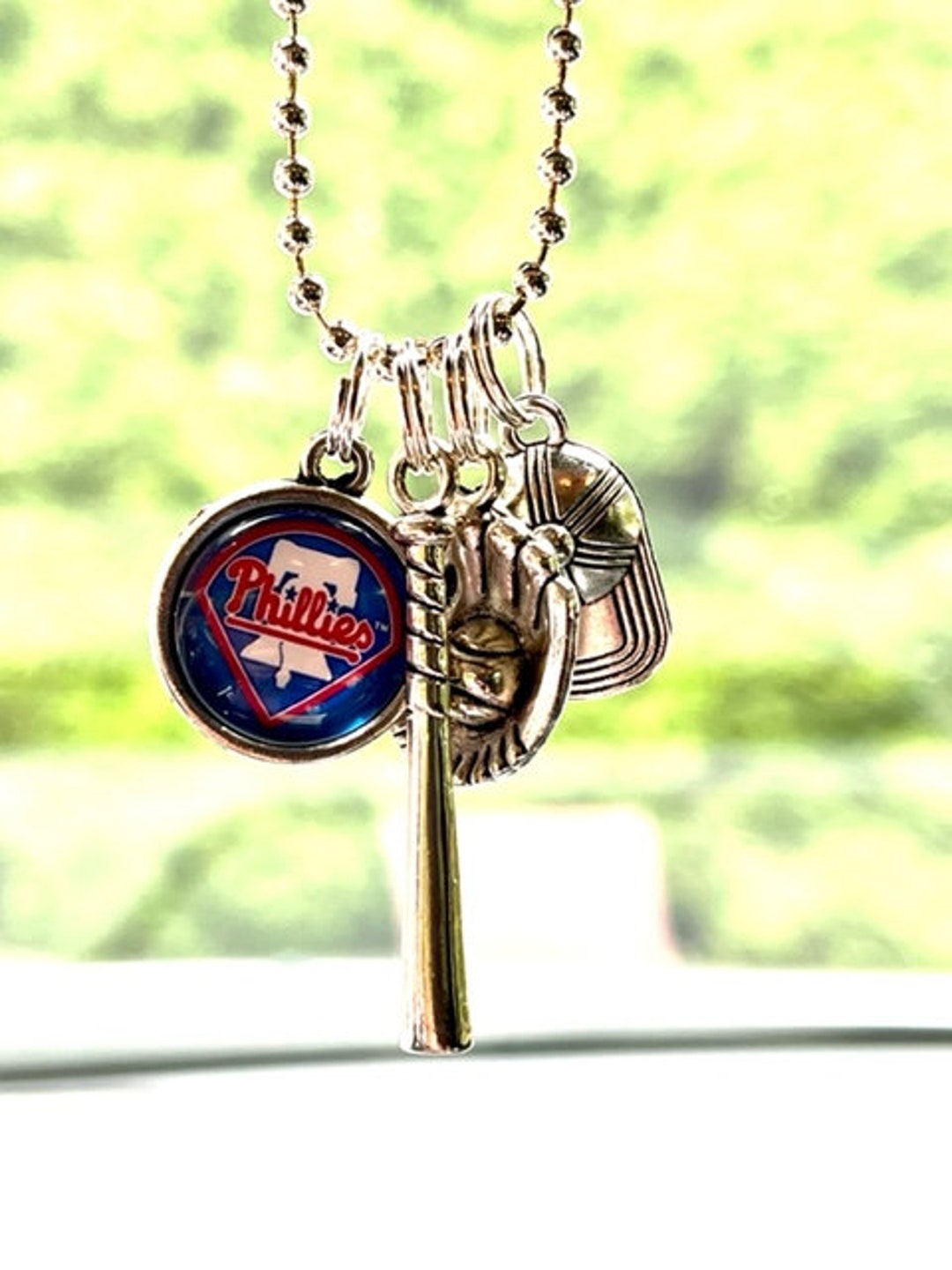 Phillies, Philadelphia Phillies, Baseball, Car Dangle Great Gift for ...