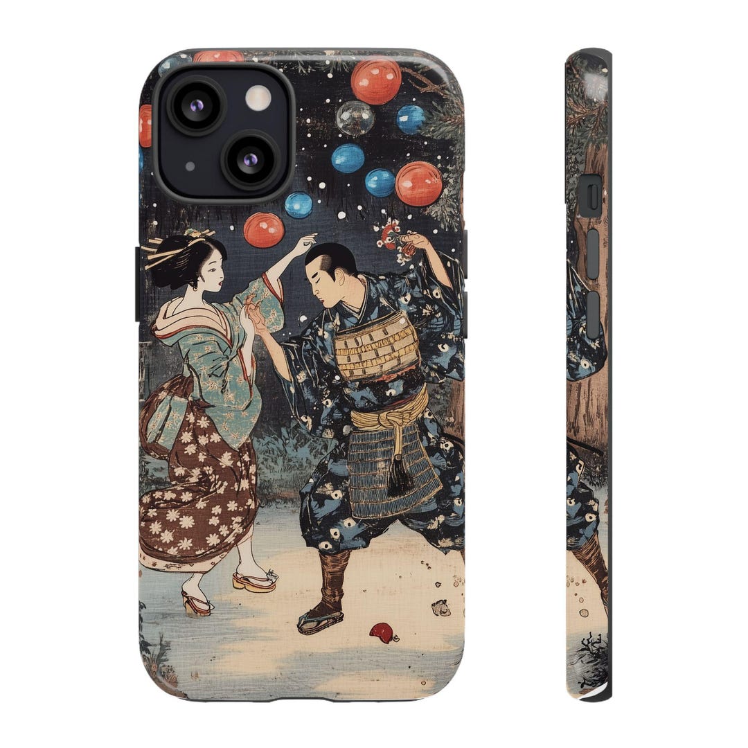 Samurai Tough Cases, Japanese Maiko Dance Phone Covers, Geisha Warrior ...