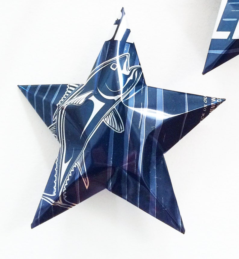 Keystone Light Beer Stars Christmas Ornaments Aluminum Can Upcycled - Etsy