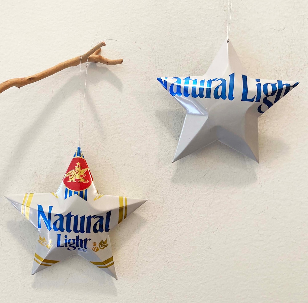 Natty Light, Natural Light, Ice,anheuser-busch Beer Stars, Aluminum Can ...